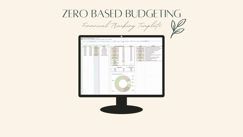 Financial Tracker Template | Budget Spreadsheet for Google Sheets ...