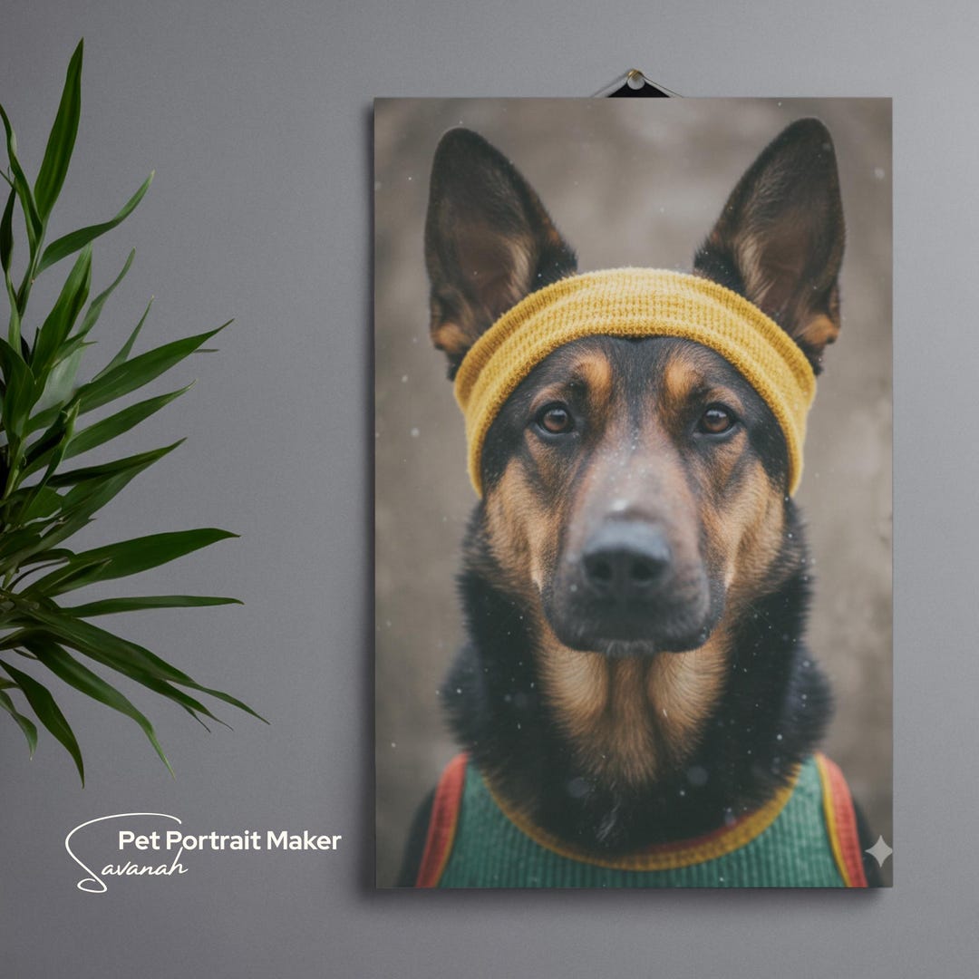 Custom Gym Bro Pet Portrait | Funny Muscular Pet Illustration From Your ...