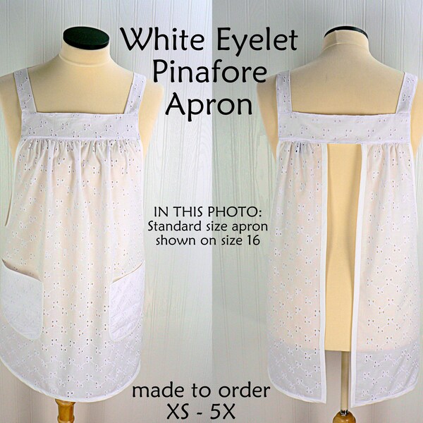 Pinafore Apron - Etsy