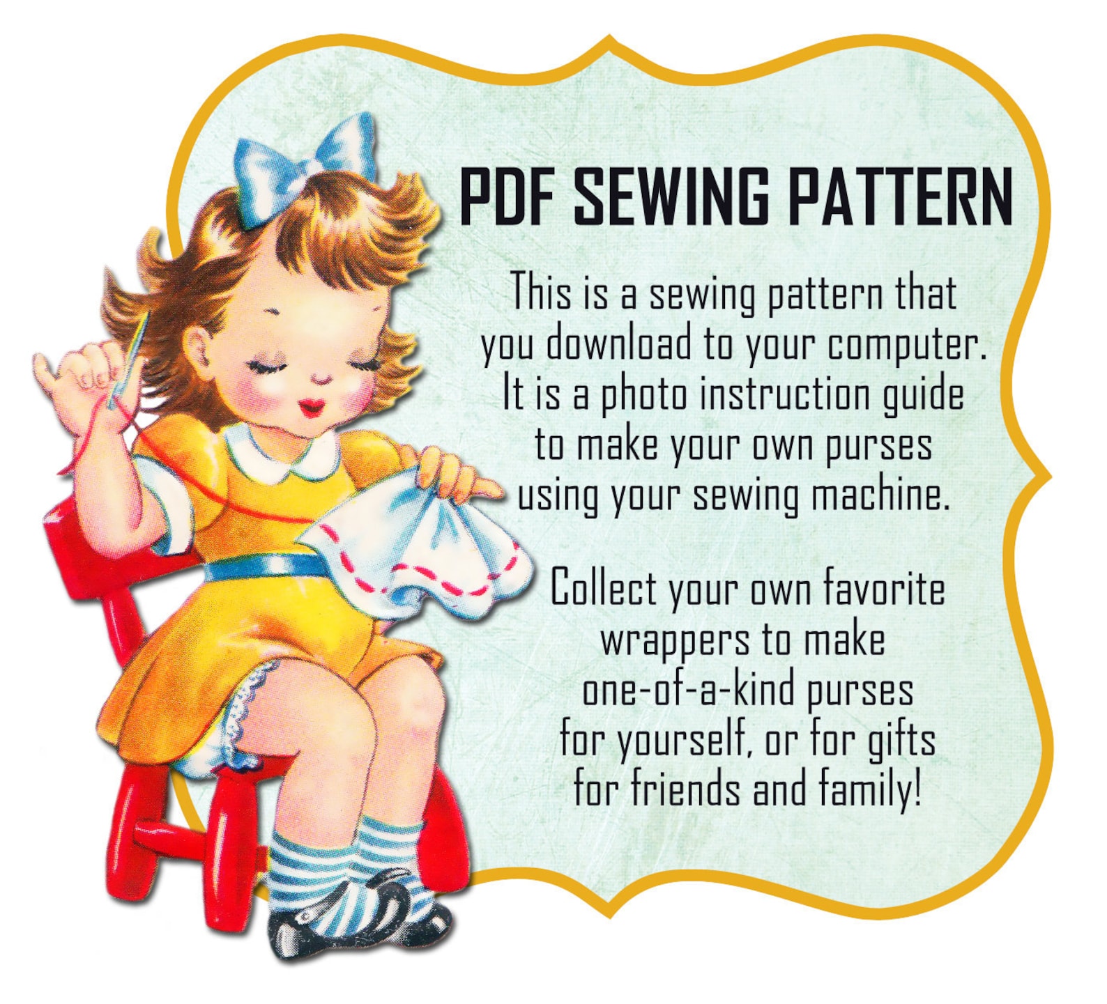 DIY Large Candy Wrapper Purse Instruction Guide (PDF Download) Tutorial ...