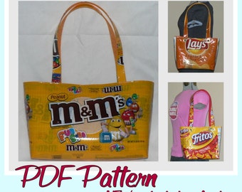 DIY Small Candy Wrapper Purse Instruction Guide PDF Download | Etsy