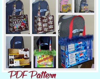 DIY Large Snack Wrapper Purse Instruction Guide PDF Download | Etsy