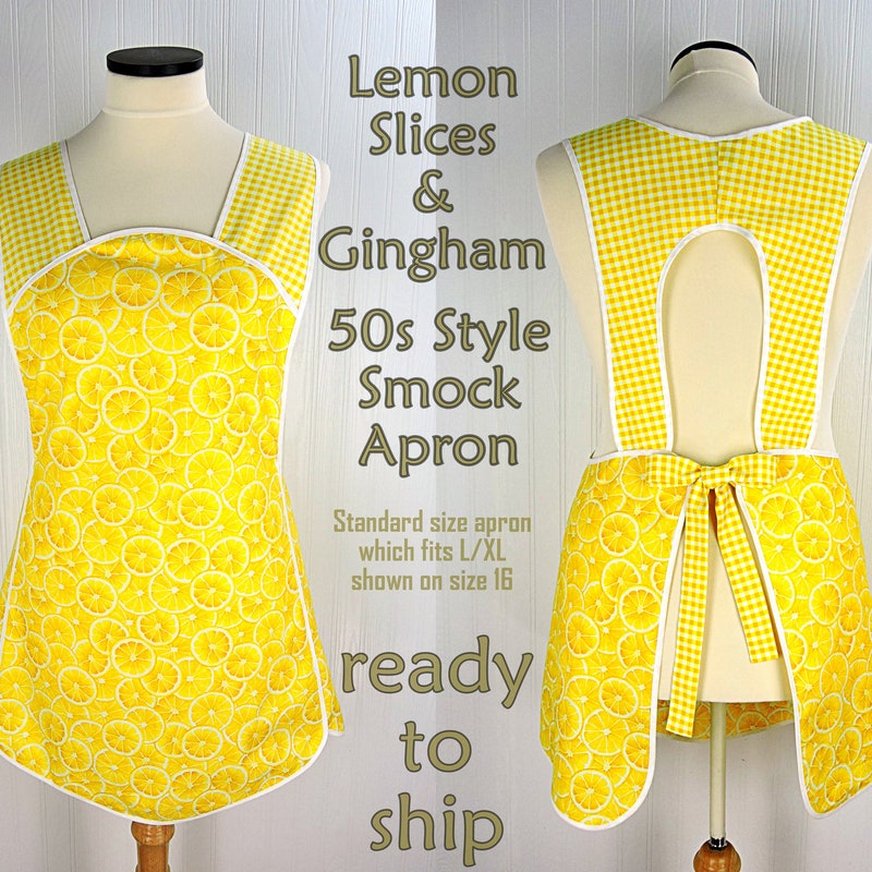 Smock Apron Pattern - Etsy