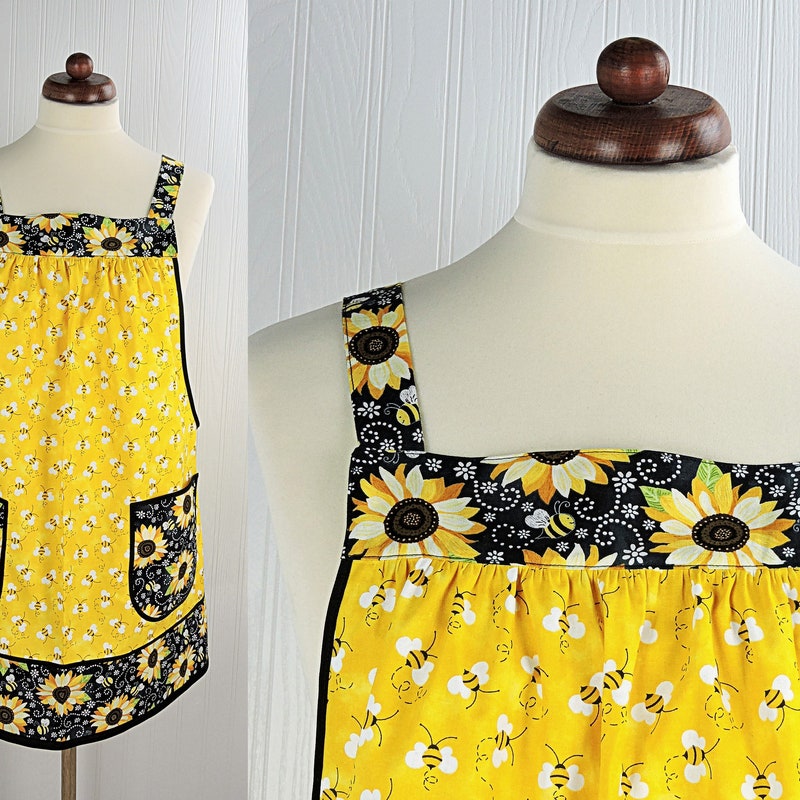 Smock Apron Pattern - Etsy