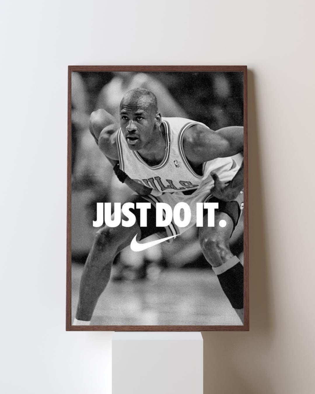 Michael Jordan – Just Do It | Legendary Black & White Basketball Wall ...