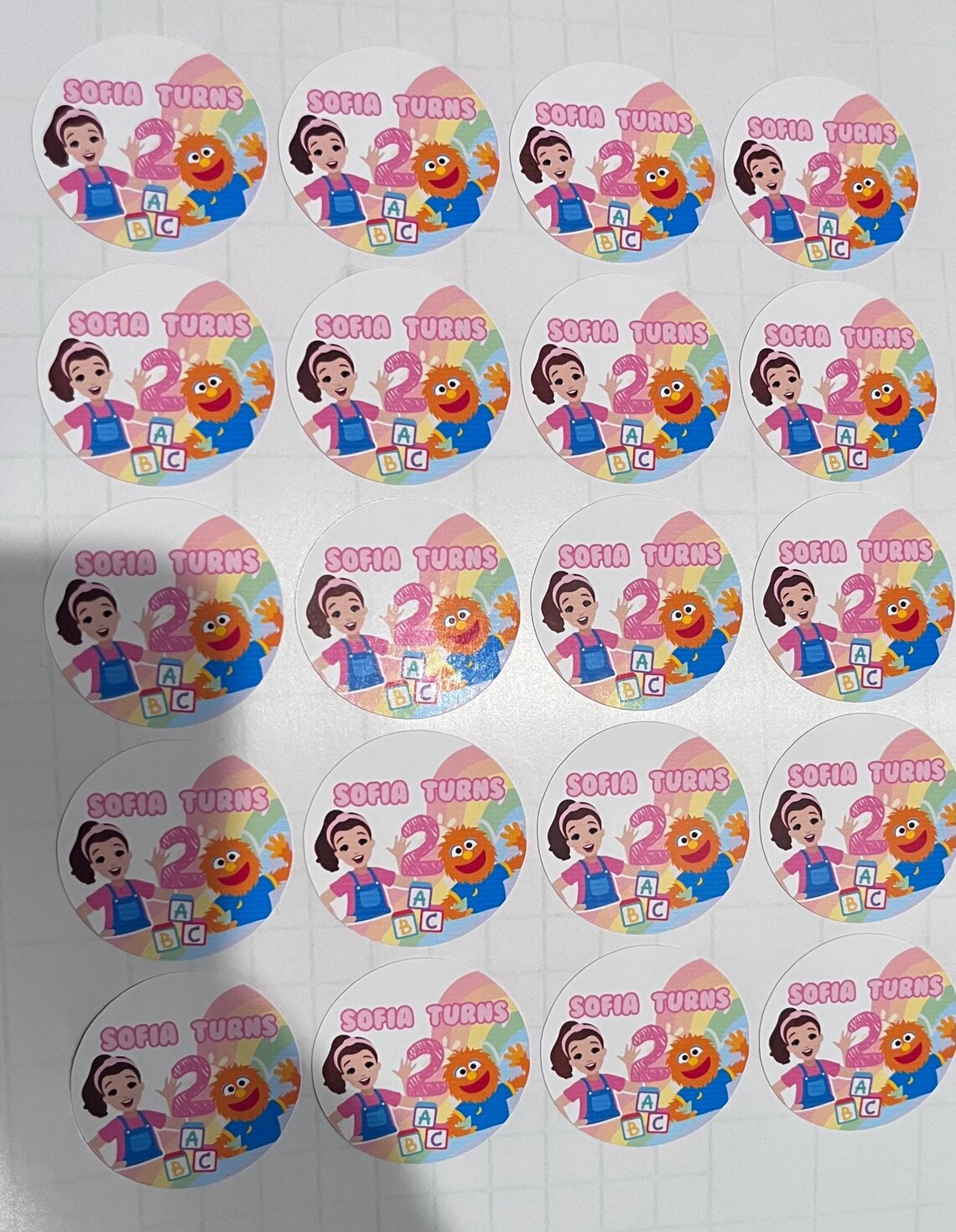 Custom Ms. Rachel Party Labels • Birthday Stickers • Personalized Favor ...