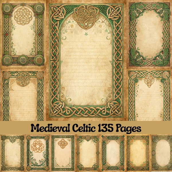 Medieval Scrapbook - Etsy