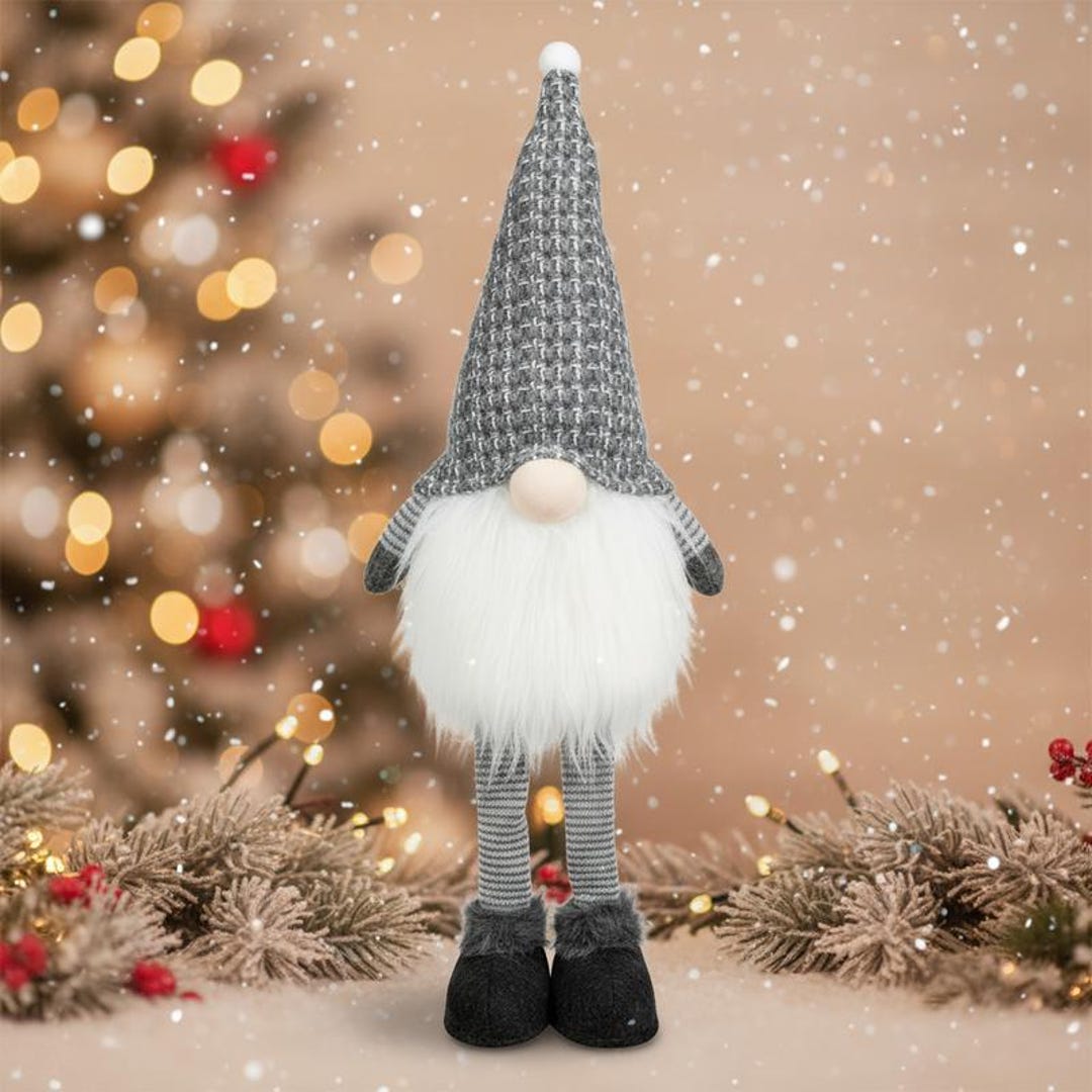 Grey Standing Light up Gonk Christmas Decoration - Etsy