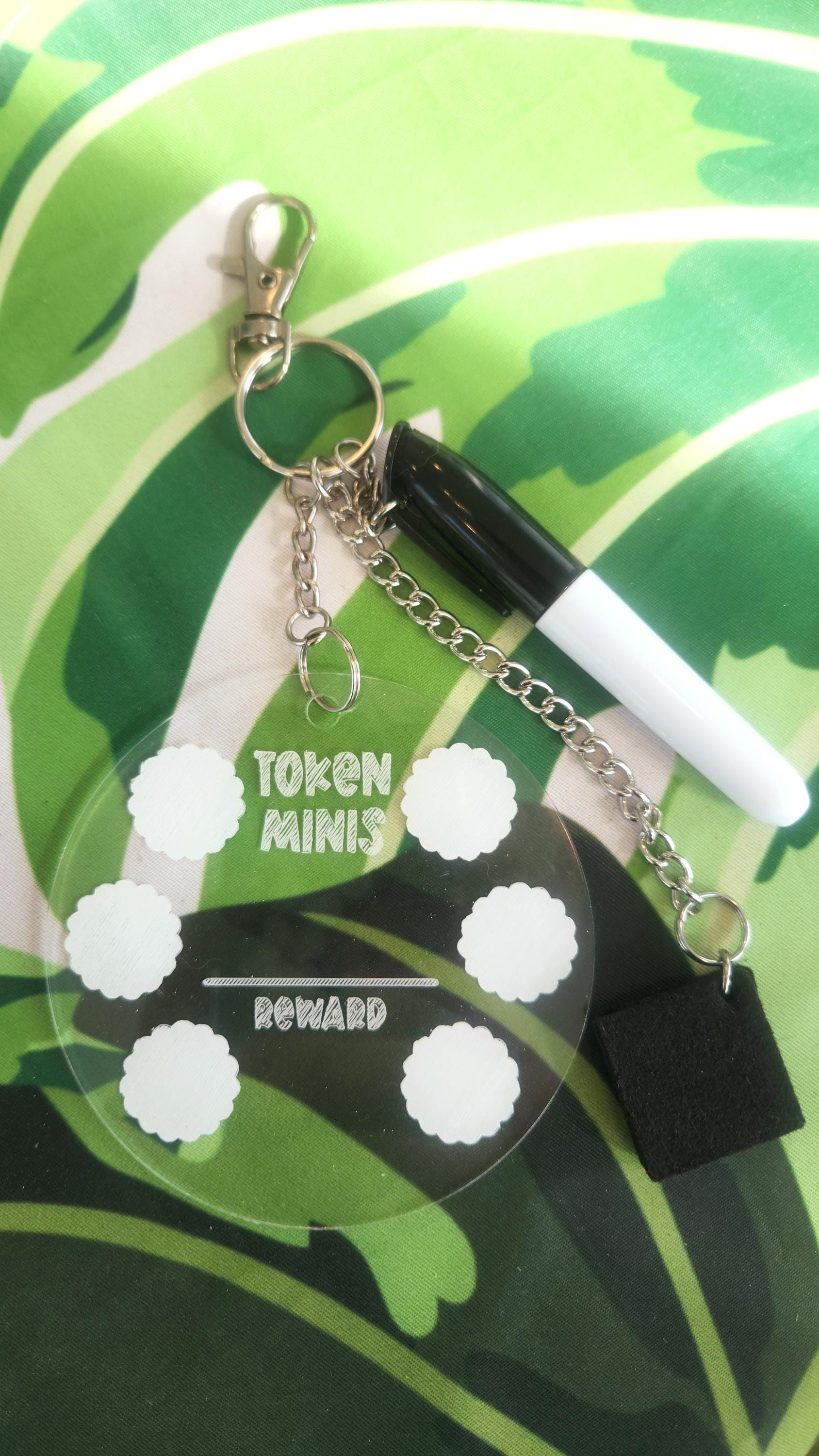 Token Mini Key Chain - 6 Tokens - Etsy