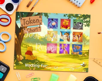 Incredibles Token Chart - 9 Token Reward System - Etsy