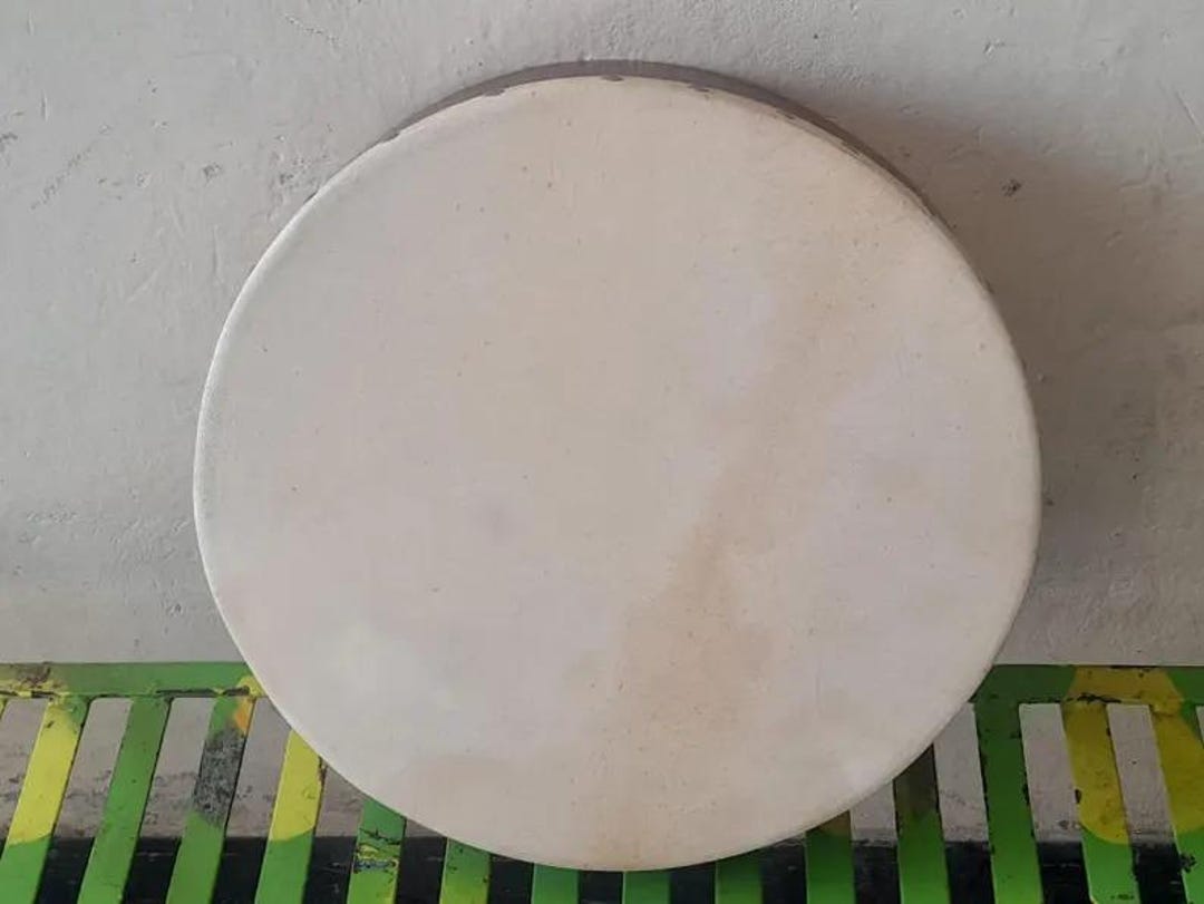 Handmade 16 Inch Goat Skin Duff Drum – Traditional Sufi Daf Frame ...