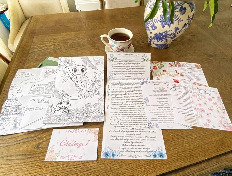 MOM Mail-coloring Pages for Kids+ Gifts for You. - Etsy