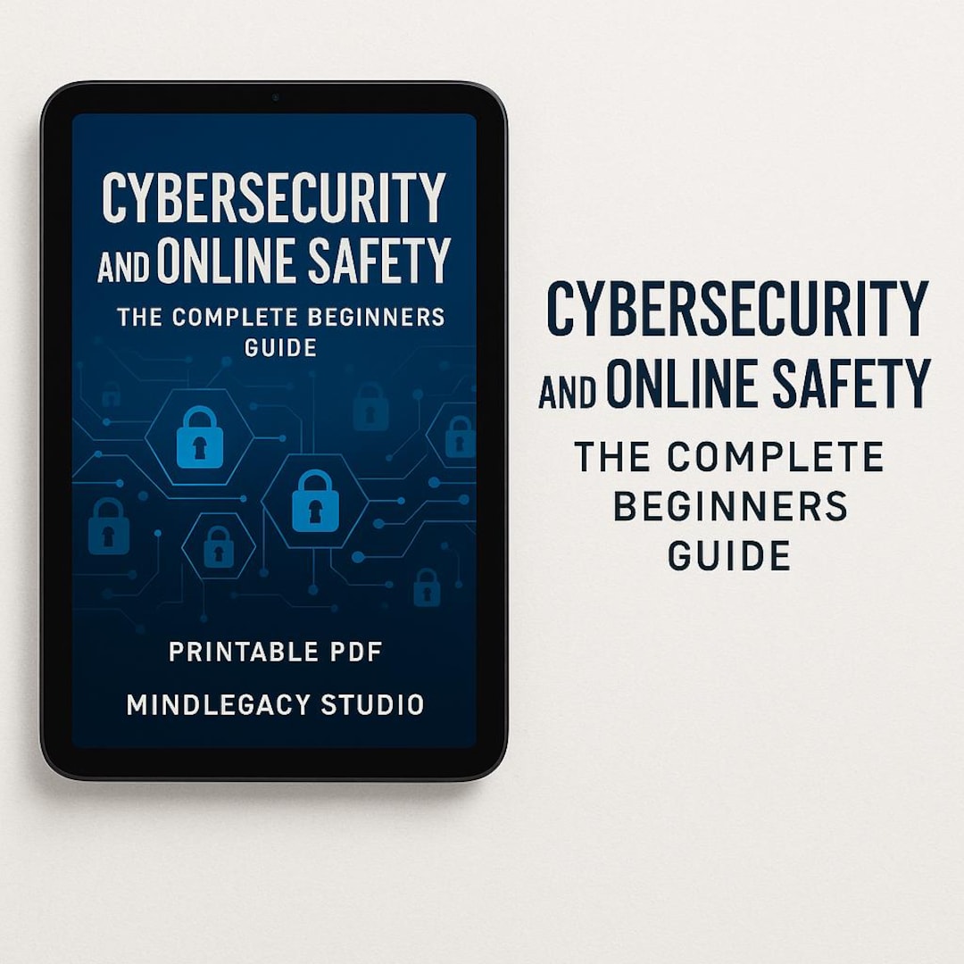 Cybersecurity and Online Safety the Complete Beginners Guide Protect ...