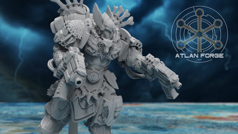 Asgardian Storm Aegis | Modular 3D Printed Resin | Jump Pack Elite ...