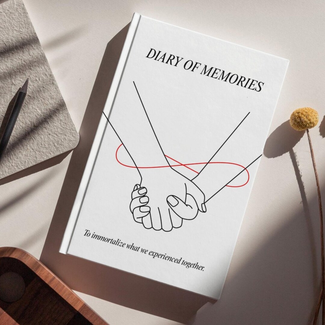 Couple Memory Journal | 50+ Date Ideas, A5 Canva Template (printable ...