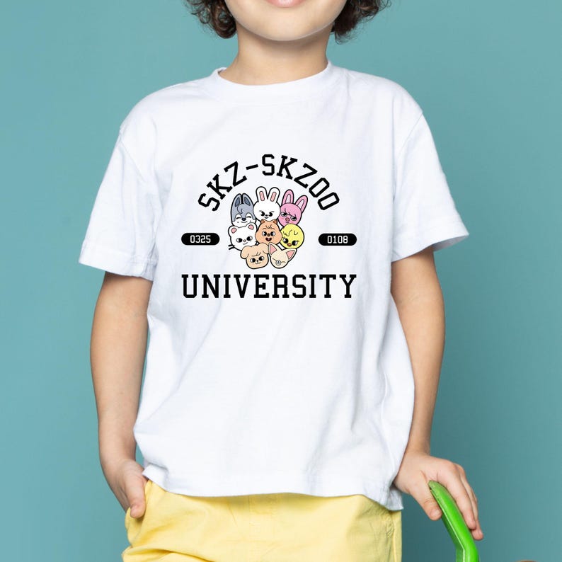 Stray Kids SKZOO PNG Bundle – 46 University K-pop Characters, Digital ...
