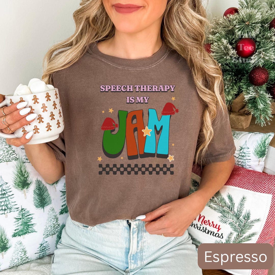 Speech Therapy is My Jam Shirt or Sweatshirt, Retro Speech Therapy ...