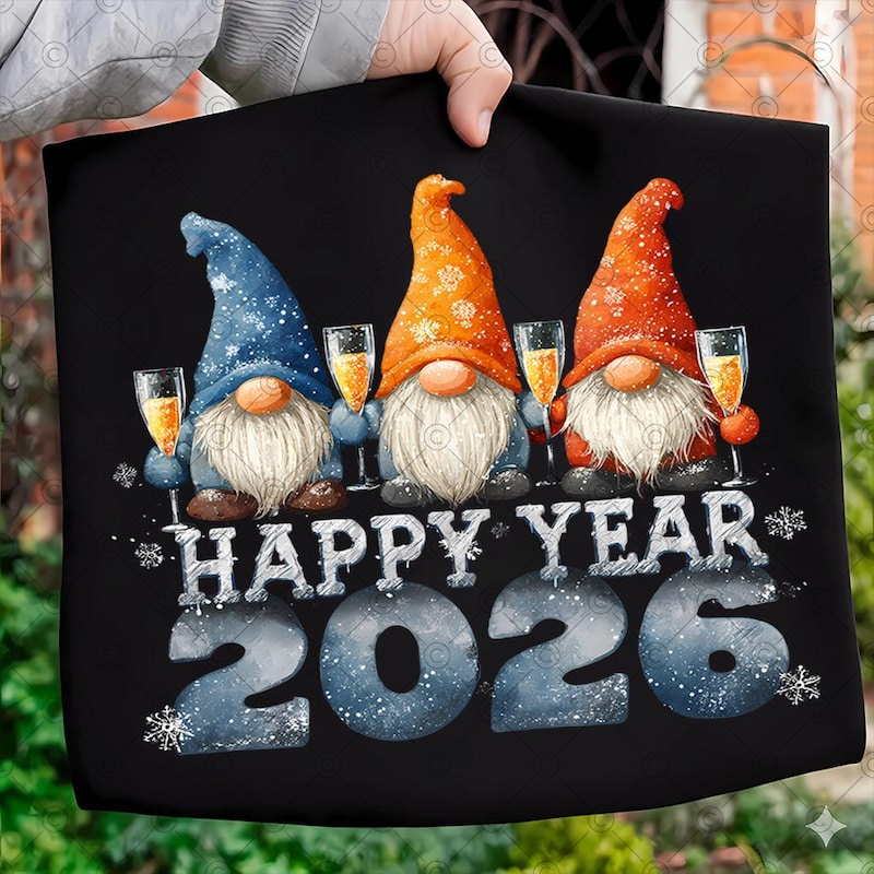 Happy New Year 2026 Gnome - Etsy Canada