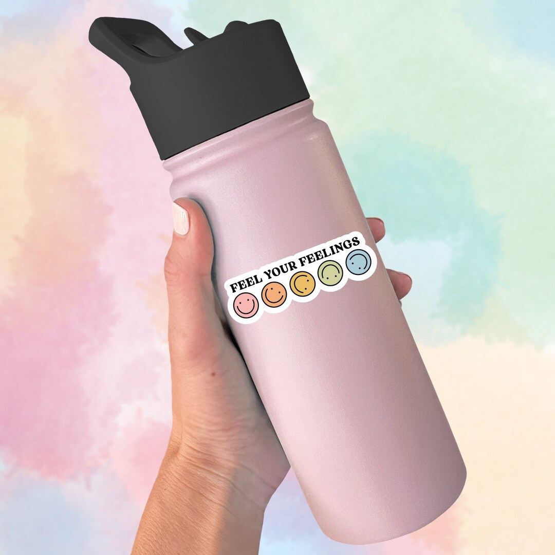 Feel Your Feelings Sticker, Love Your Self, Retro, Self Care ...