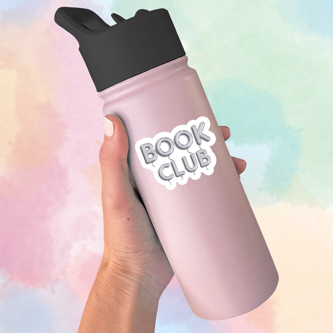 Book Club Sticker, Books, Reading Sticker, Bookish, Reader, Library ...