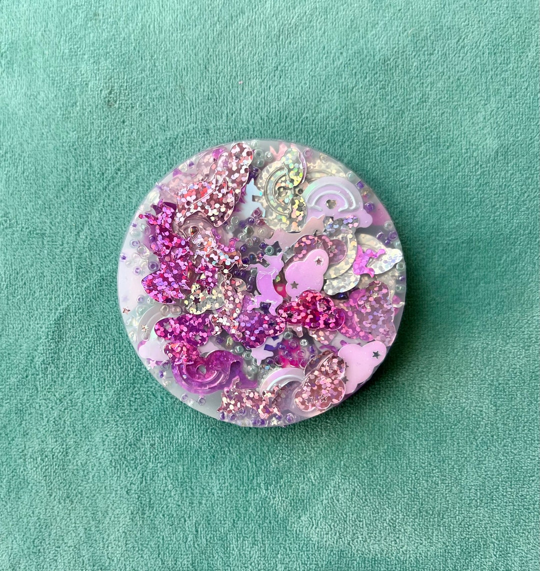 Josies Sequin Surprise Silicone Picking Pad for Skin Picking ...