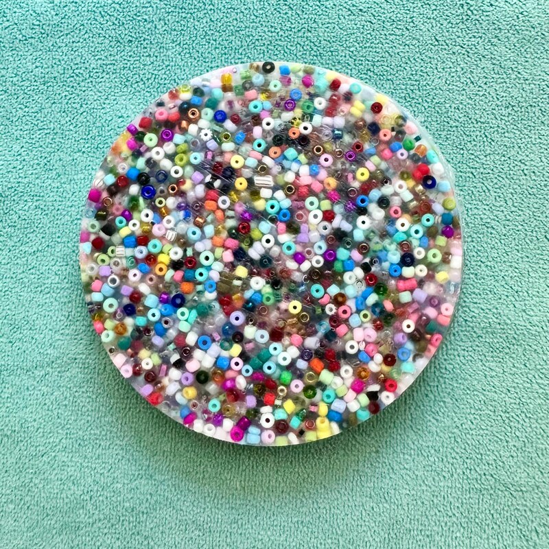 Pick Pad With Small Beads - Etsy