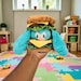 Hatsune Miku Burger Plushie – Collectible Chibi Soft Doll - Etsy