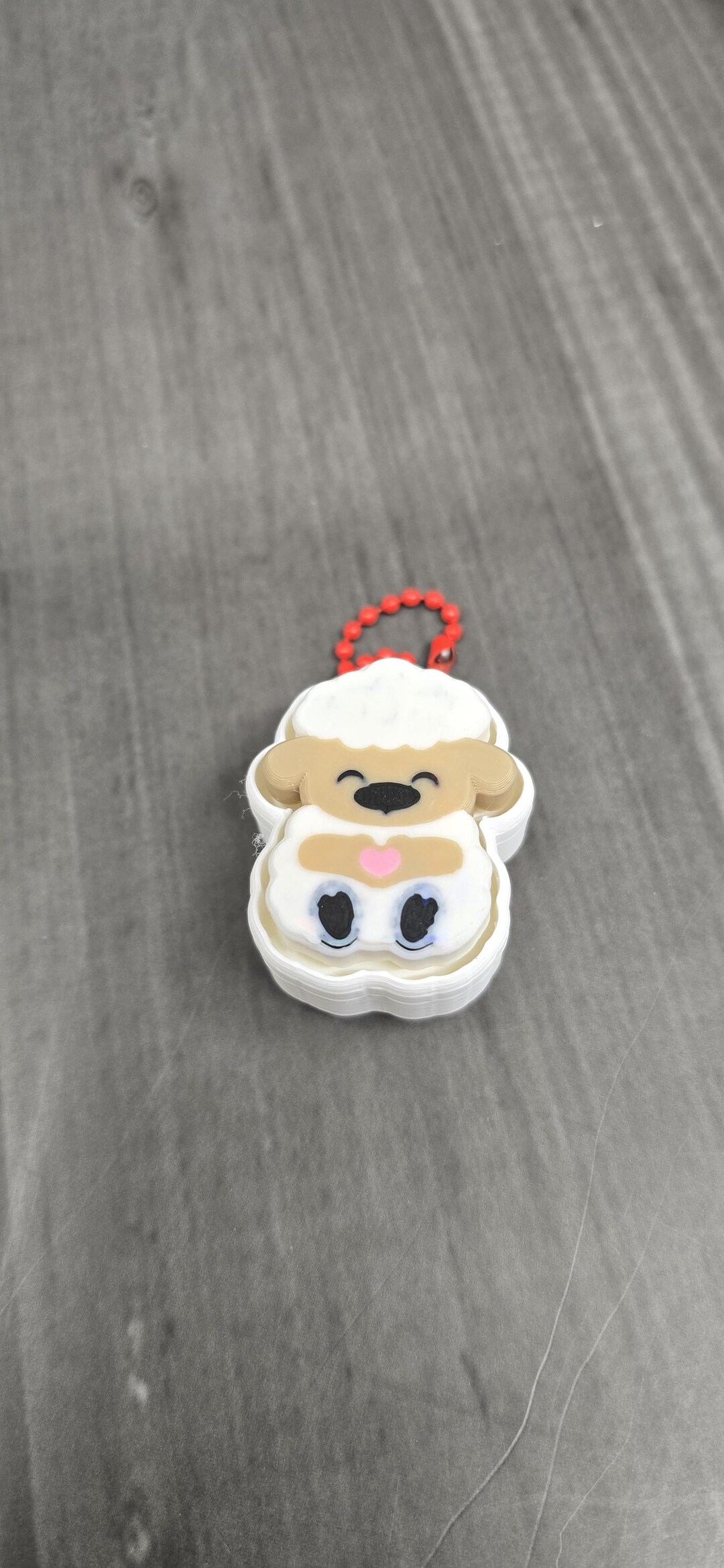 3d Printed Fidget Clicker Keychain Sheep - Etsy