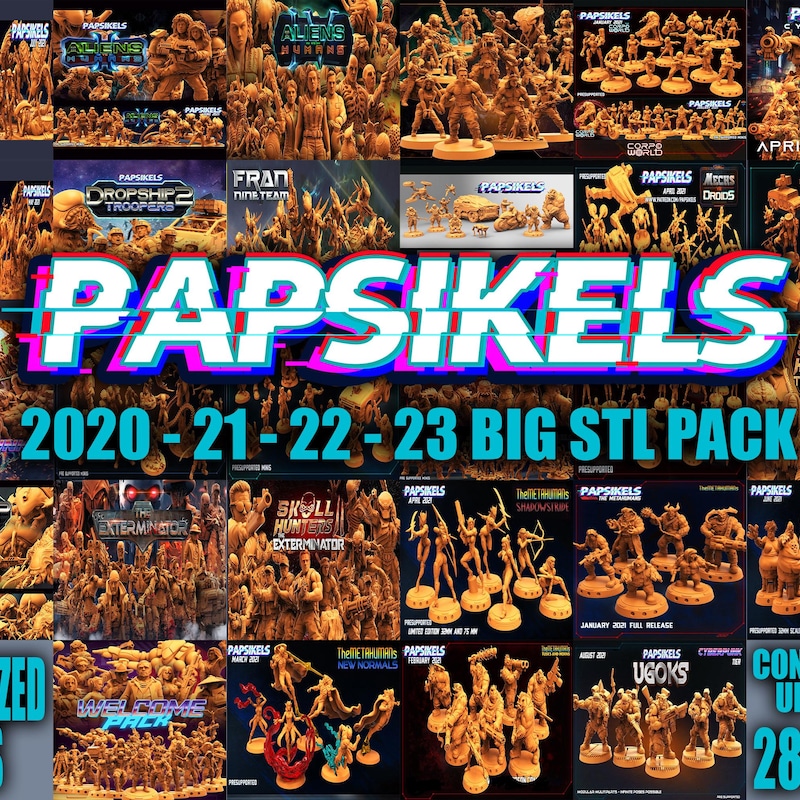 Sci Fi Miniature Papsikel - Etsy UK