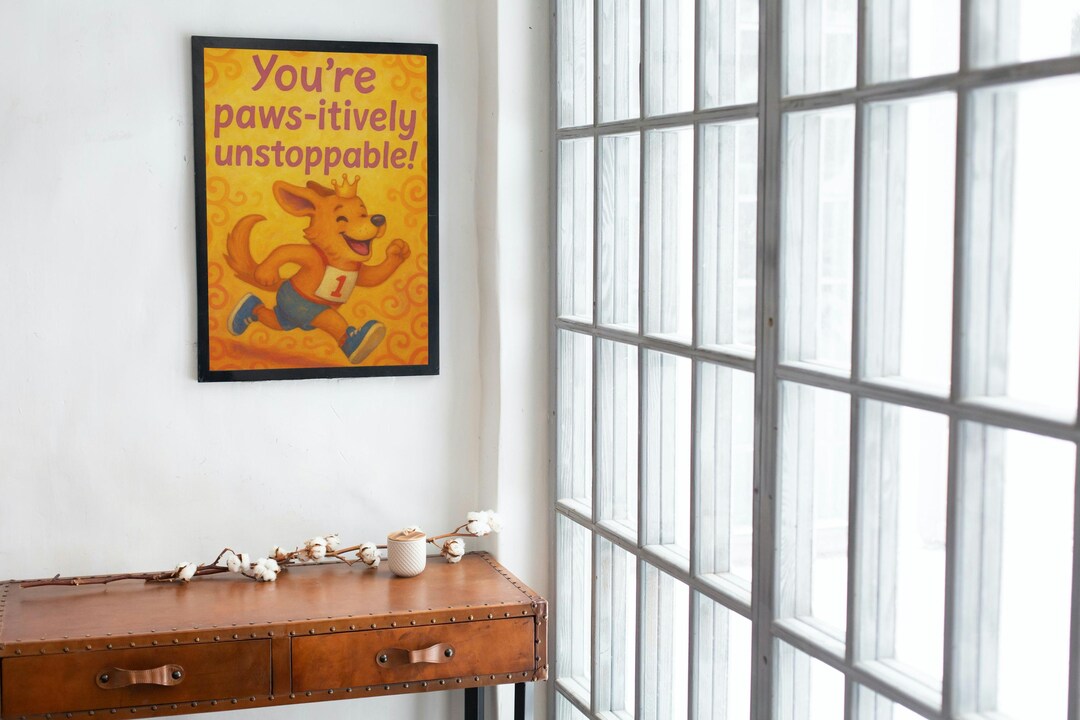 You’re Pawsitively Awesome! Motivational Poster | Classroom Wall Art ...