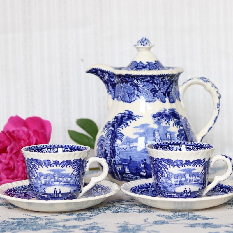 Demitasse Pot and Cup Set - Etsy