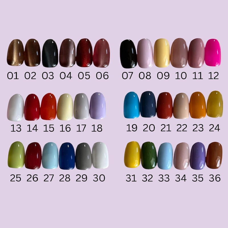 Short Christmas Gel Nails - Etsy