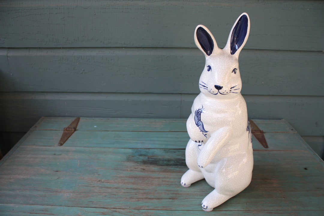 Dedham Rabbit by Potting Shed, Dedham Bunny Figurine, Easter, Easter ...