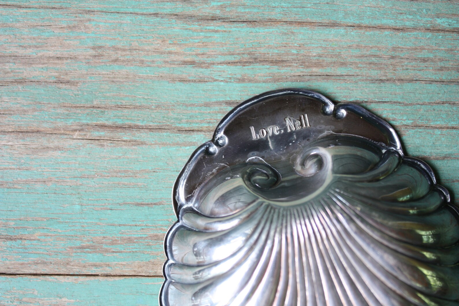 Crescent Silver Plate Decorative Shell Dish Vintage Crescent - Etsy