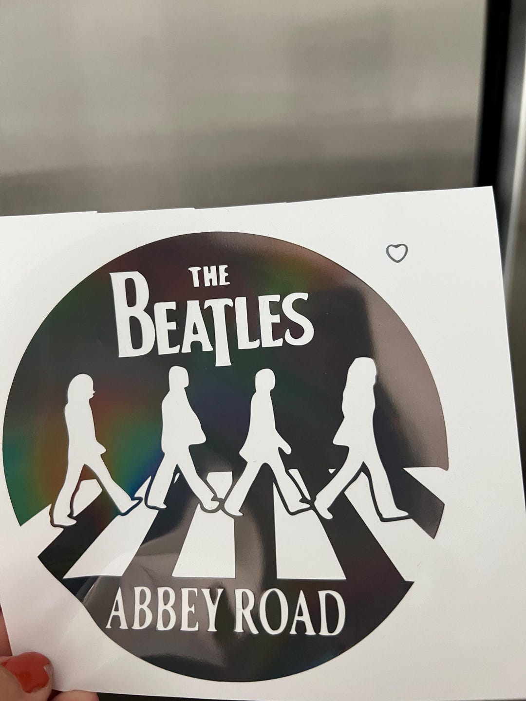The Beatles Abbey Road Vinyl Decal Sticker - Etsy