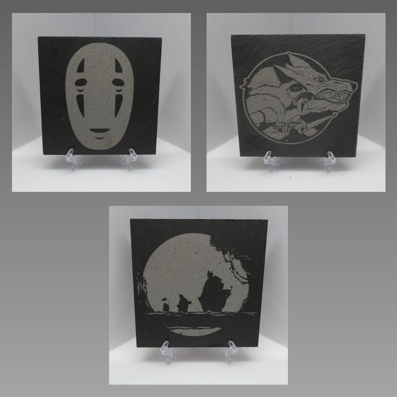 Slate Anime - Etsy UK