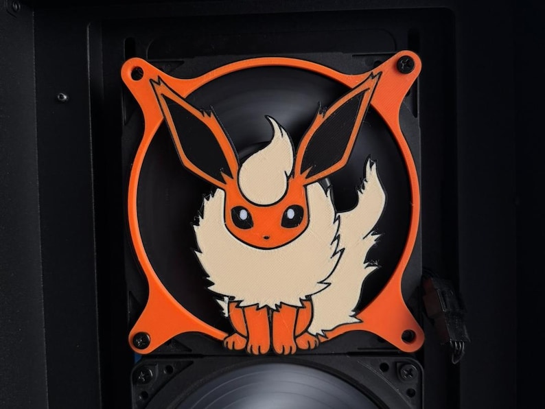 Pokemon PC 120mm Fan Cover | 3D Printed Gift for Anime Fans, Gift for ...