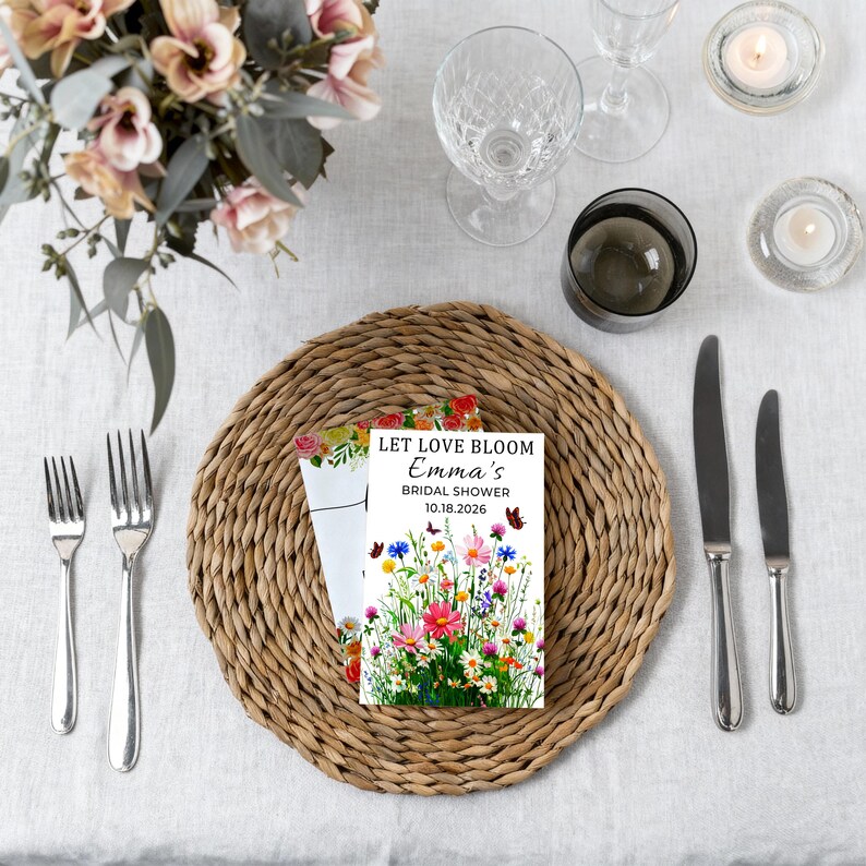 Vintage Seed Packets: Personalized Bridal Shower Favors, Let Love Bloom ...