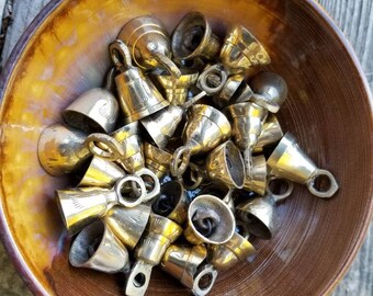 India brass bells | Etsy