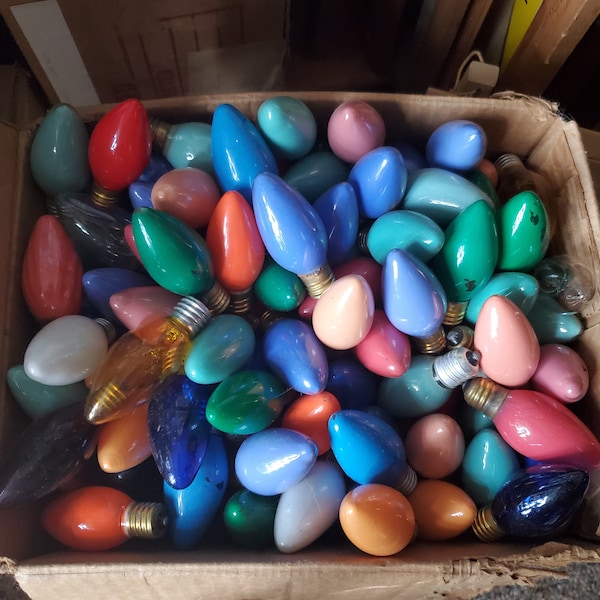 Christmas Vintage Bubble Lights - Etsy