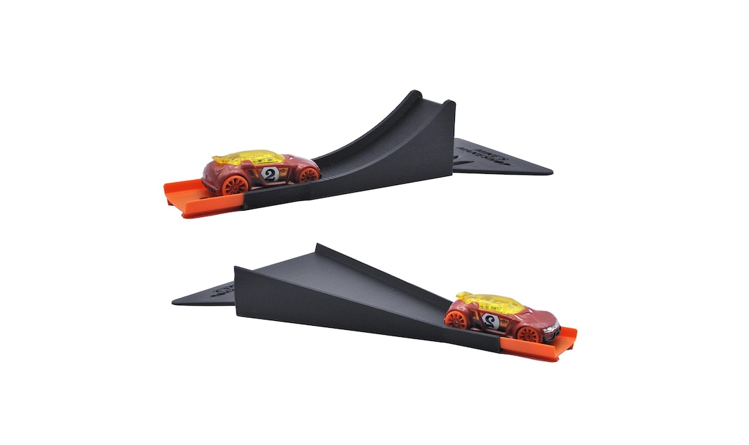 Mike's Makeshop Jump Kit – Stunt Ramp With Funnel Landing (hot Wheels ...