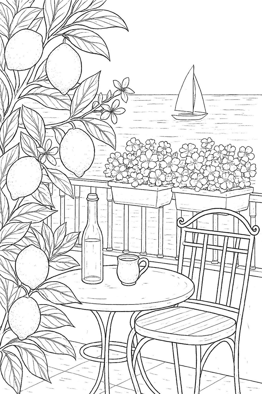 Summer Coloring Bundle for Mindfulness, Gratitude and Stress Relief - Etsy