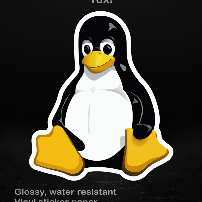 Linux Stickers Keyboard - Etsy UK