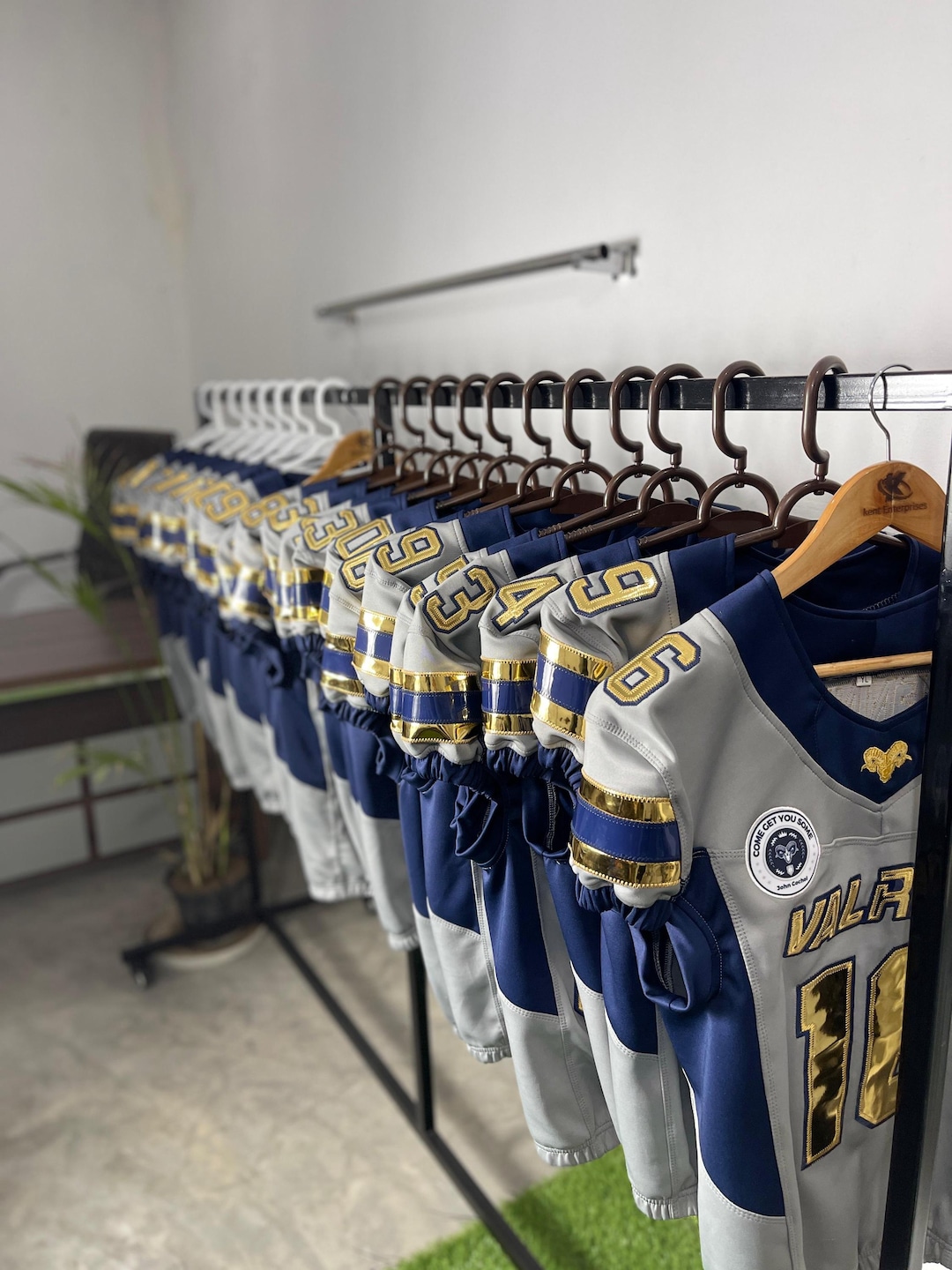 Custom Football Uniforms | Personalized Jerseys & Pants for Teams - Etsy
