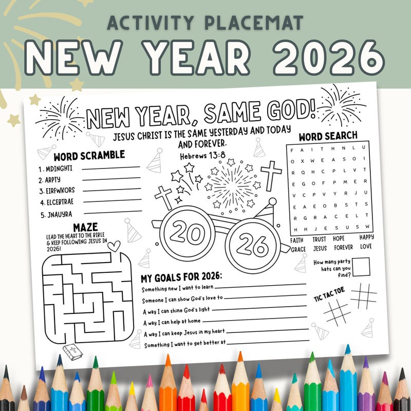 Christian New Years 2026 - Etsy