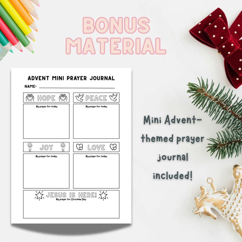 Printable Advent Wreath Craft for Kids, Religious Christmas Paper Craft ...