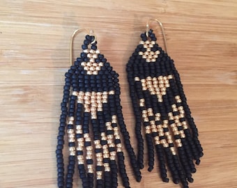 Beaded earrings | Etsy