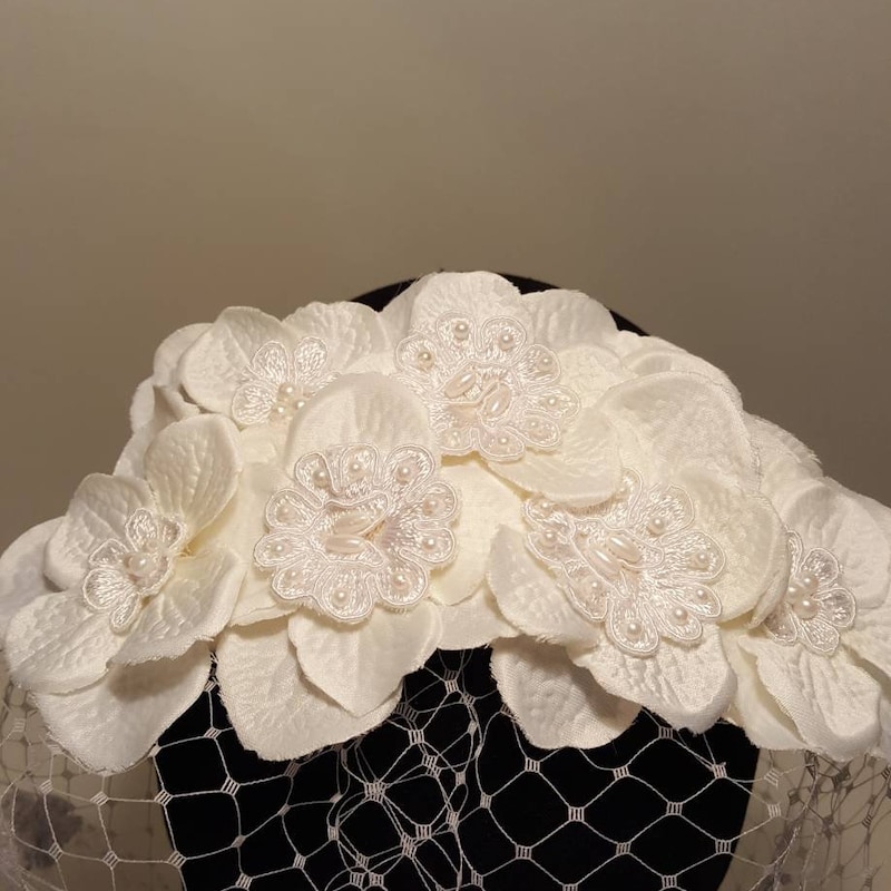 Lace Headpiece - Etsy