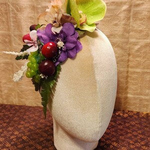 Tiki Tropical Headpiece Fruit Headpiece Fruit Tiki Hair - Etsy