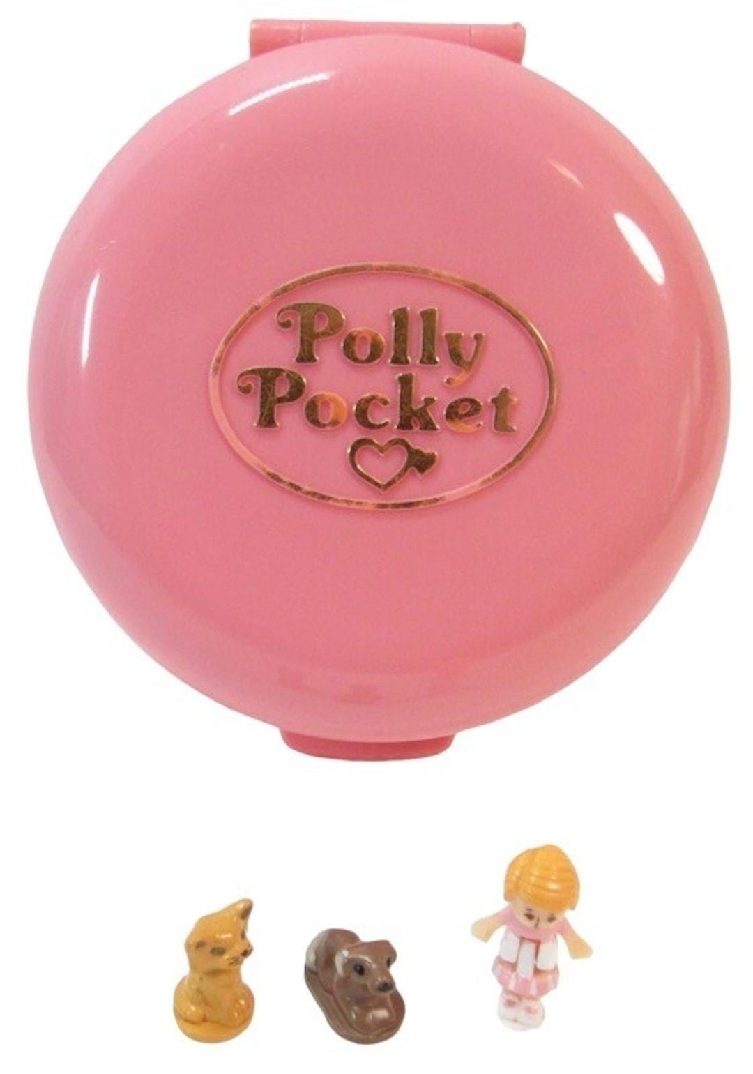 Polly Pocket Vintage Lot 1989 Button's Animal Hospital Bluebird Toys ...